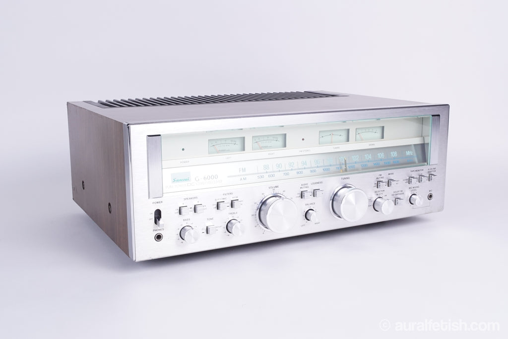 Vintage Sansui G-6000 // Solid-State Receiver / Serviced – AURAL HiFi