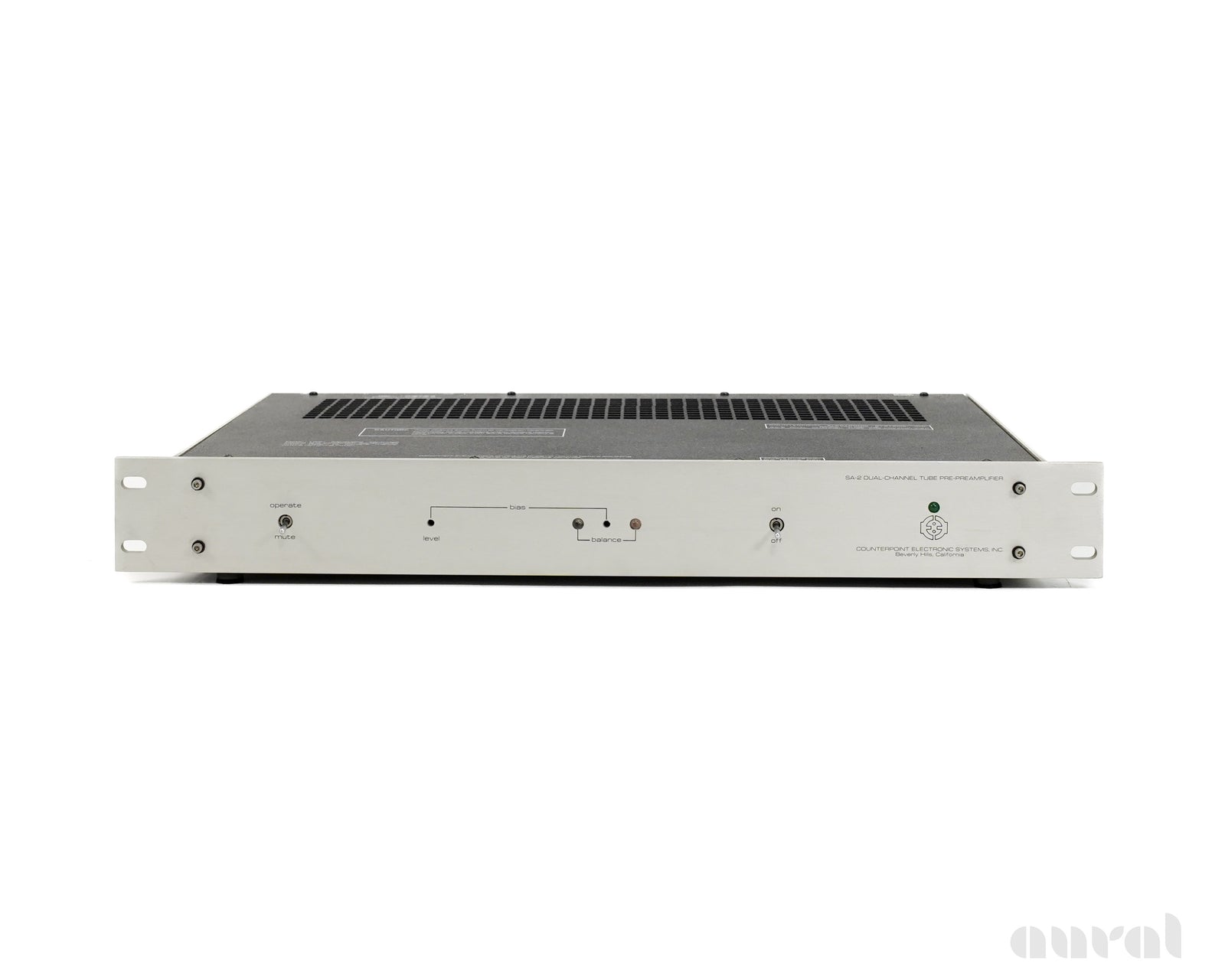 Counterpoint SA-2 // Vintage Stereo Tube MC Phono Pre-Preamplifier ...