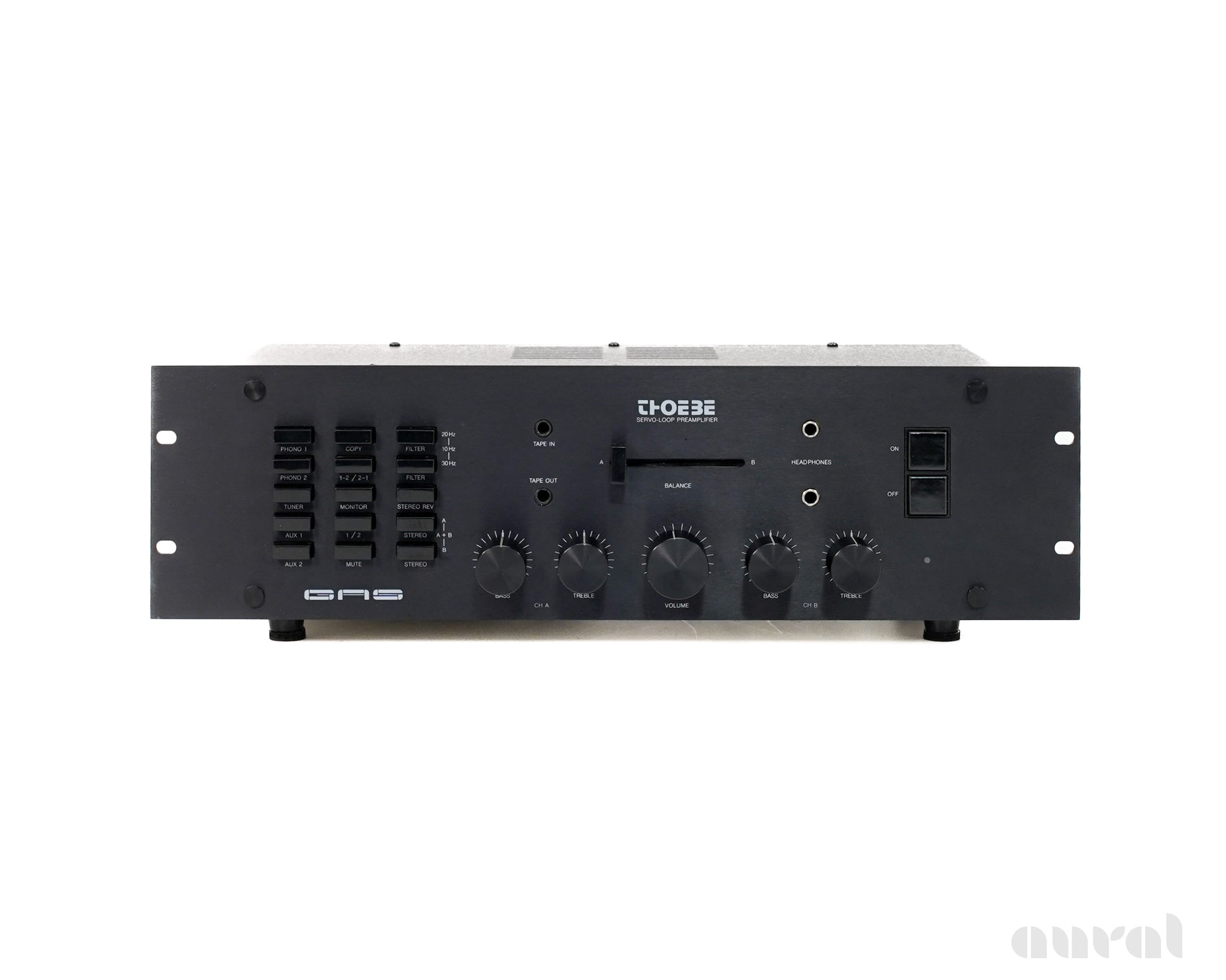 Gas Thoebe + Goliath // Vintage / Solid-State Preamplifier With MM/MC ...