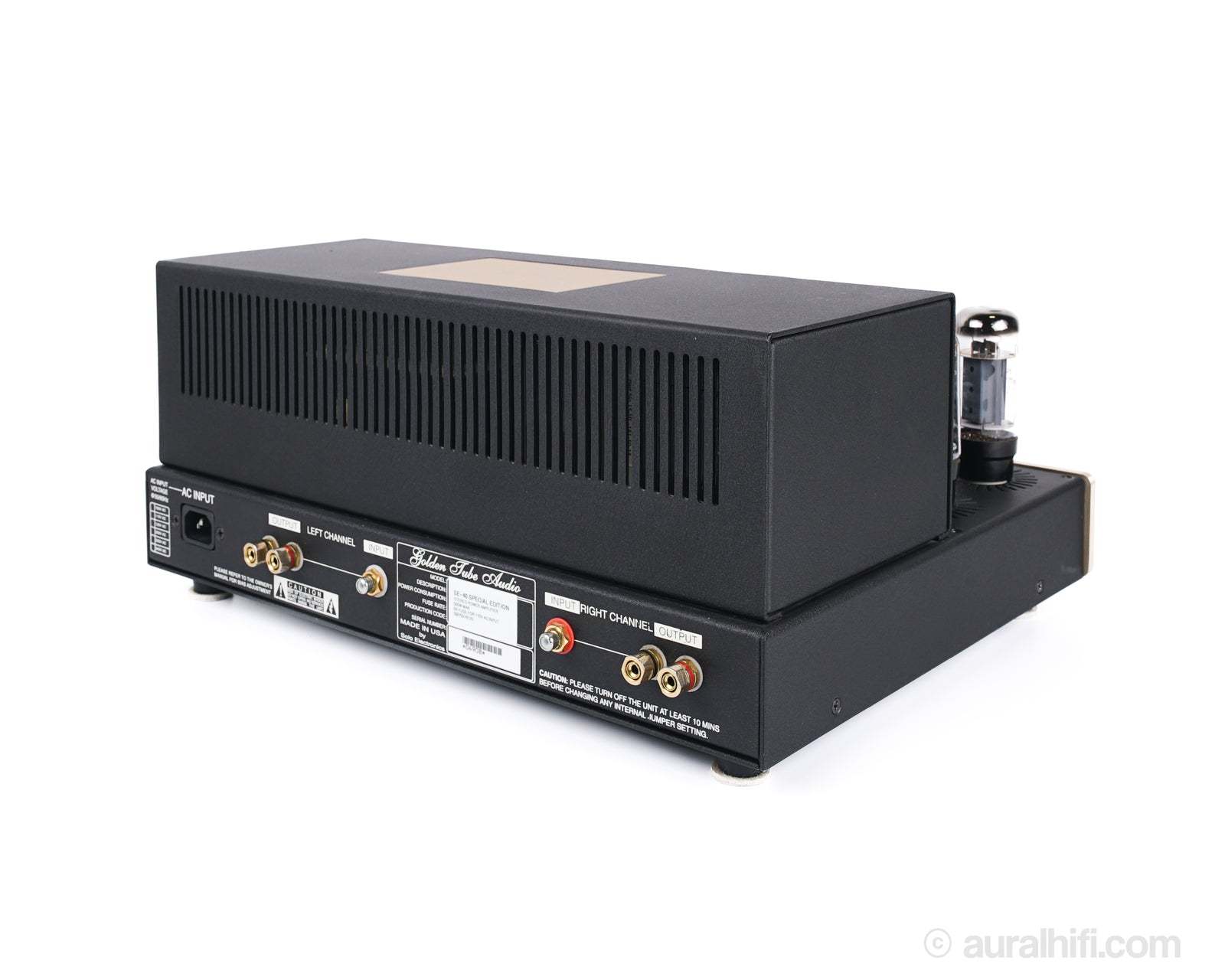 Preowned / Golden Tube Audio SE-40 Special Edition // Stereo Tube ...
