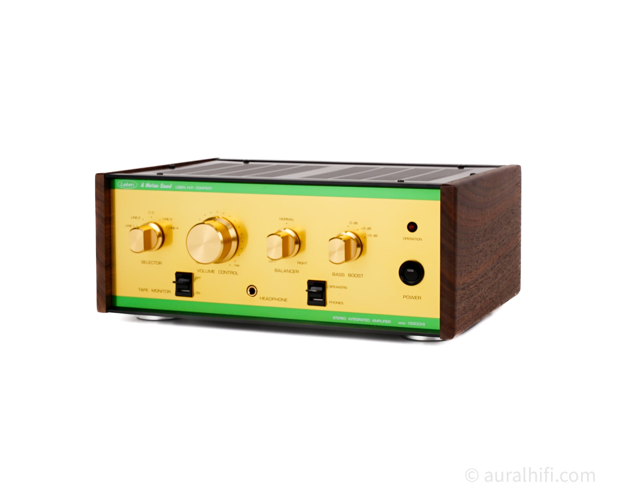 Leben CS-300XS // New / Tube Integrated Amplifier For Sale – AURAL HiFi