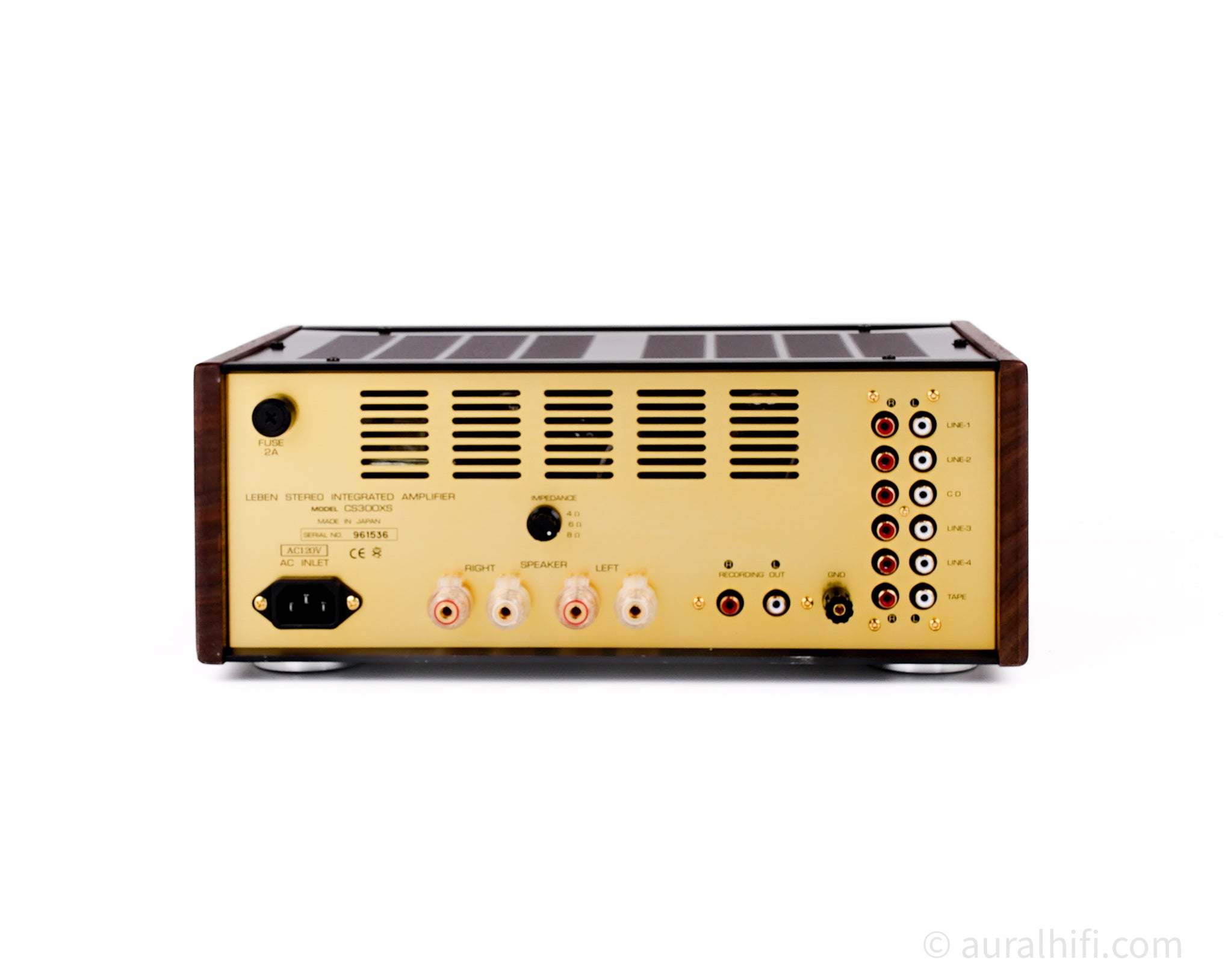 Leben CS-300XS // New / Tube Integrated Amplifier For Sale – AURAL HiFi