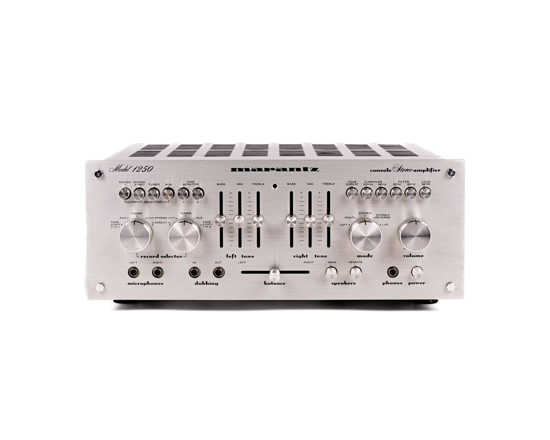 Vintage / Marantz 1250 // Integrated Amplifier / Recapped – AURAL HiFi