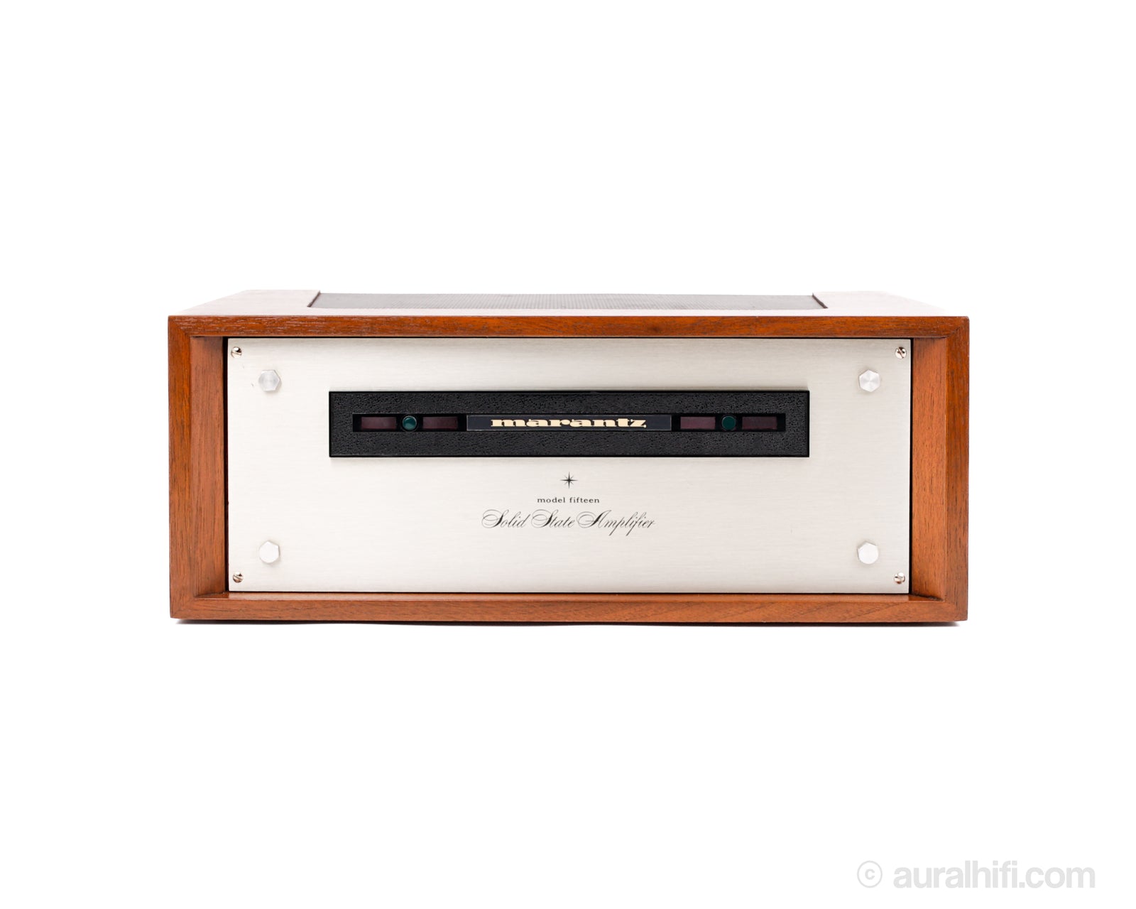 Vintage / Marantz Model 15 // Stereo Amplifier / Walnut Cabinet ...