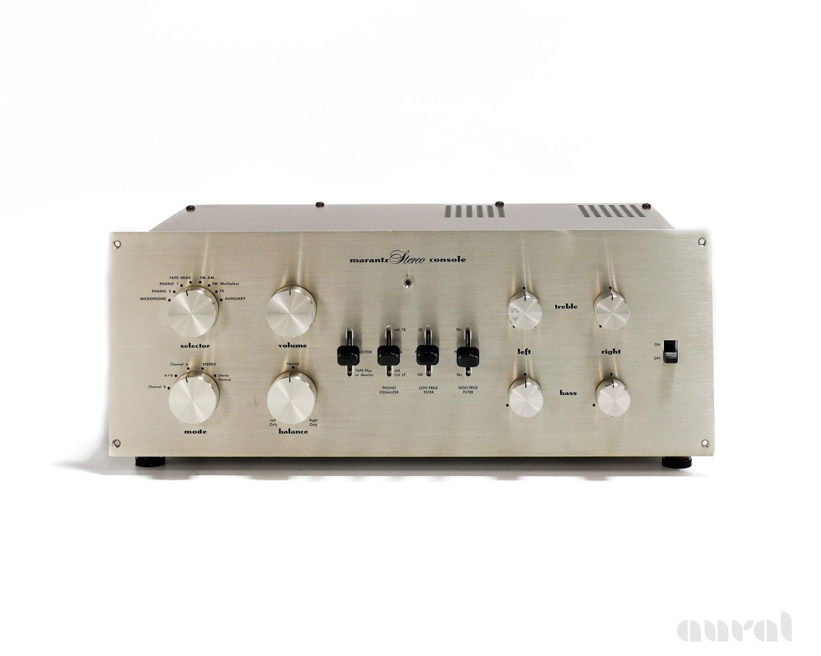 Vintage / Marantz 7C // Legendary Tube Preamplifier / Original – AURAL HiFi