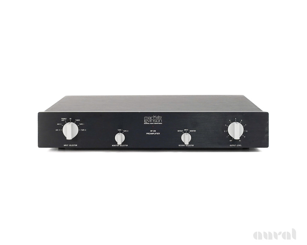 Mark Levinson No. 28 // Vintage Solid State Preamplifier / PLS-228 Psu ...