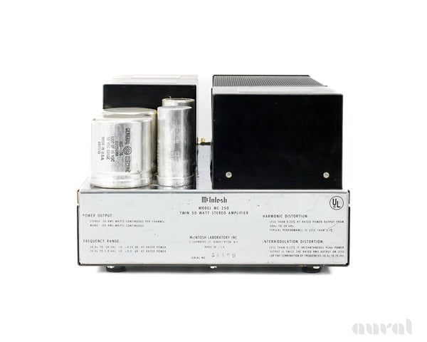 Mcintosh MC250 // Vintage / Solid-State Stereo Amplifier / 50wpc – AURAL HiFi