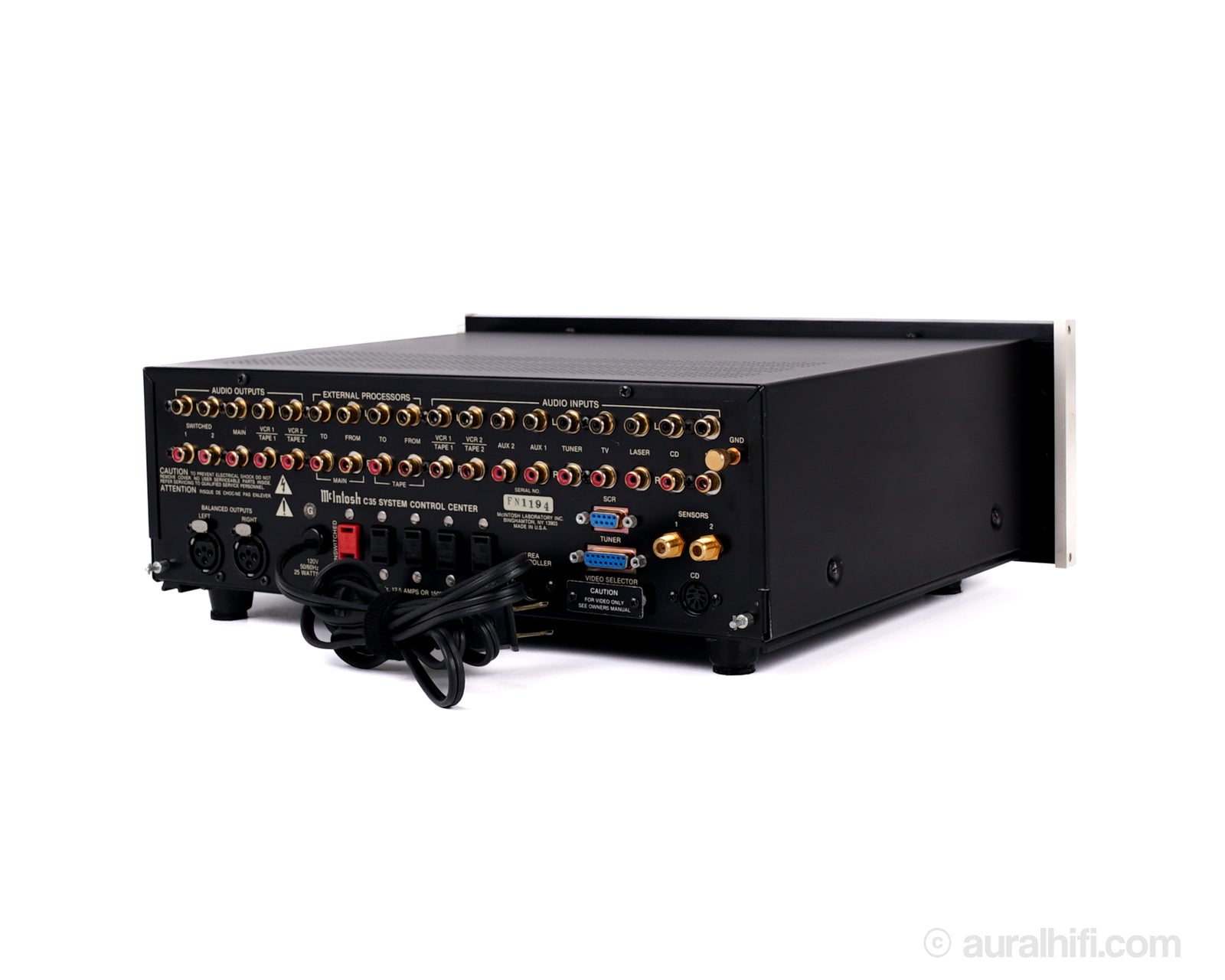 Vintage / Mcintosh C35 // Solid-State Preamplifier – AURAL HiFi