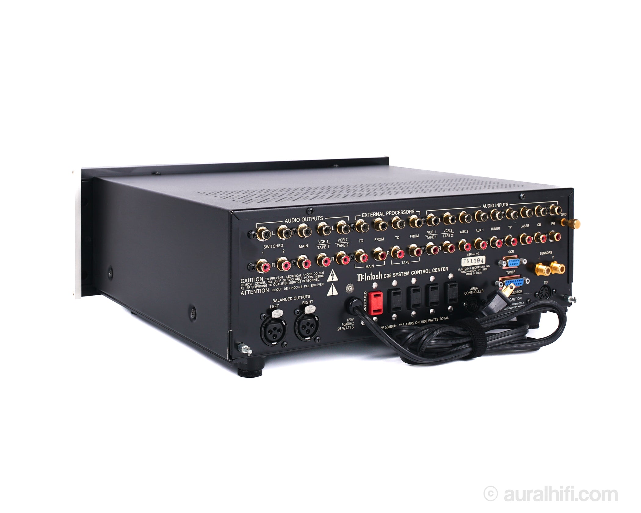 Vintage / Mcintosh C35 // Solid-State Preamplifier – AURAL HiFi