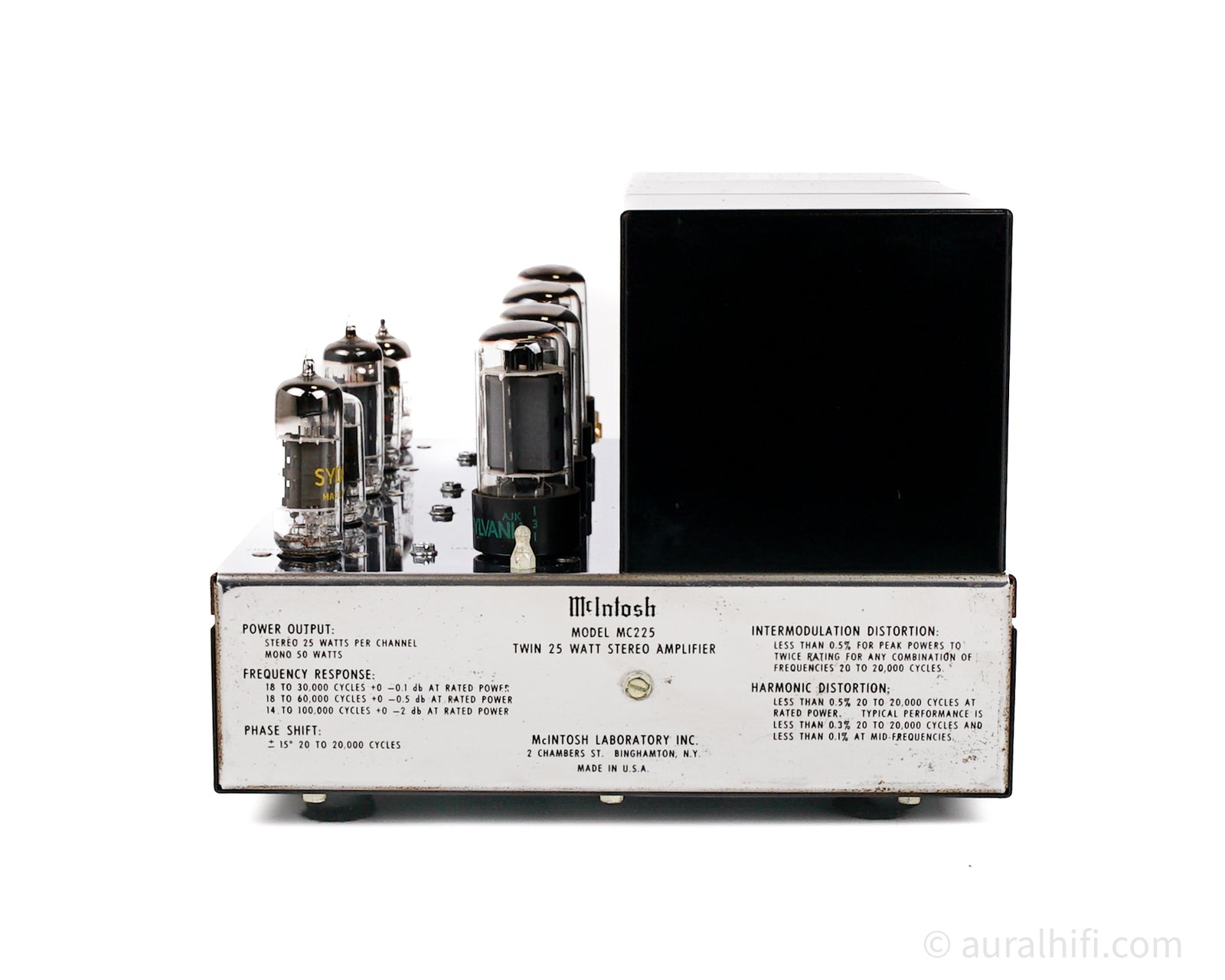 Vintage / Mcintosh MC225 // Tube Amplifier / Professionally Restored ...