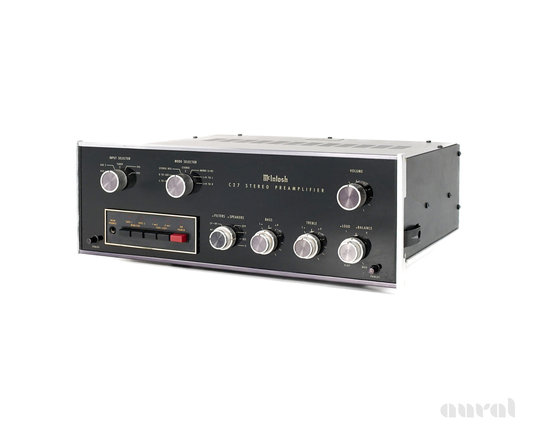 Mcintosh C27 // Vintage Solid-State Preamplifier – AURAL HiFi