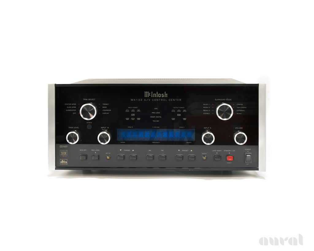 Mcintosh MX132 // Preamp / 5.1 AV Home Theater Processor – AURAL HiFi