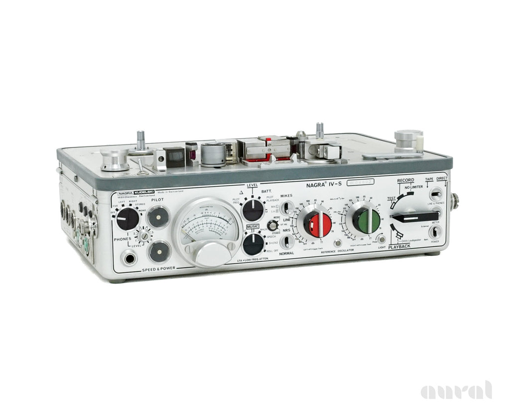Nagra IV-S // Vintage / Analog 2 Track Tape Recorder / Reel to Reel ...