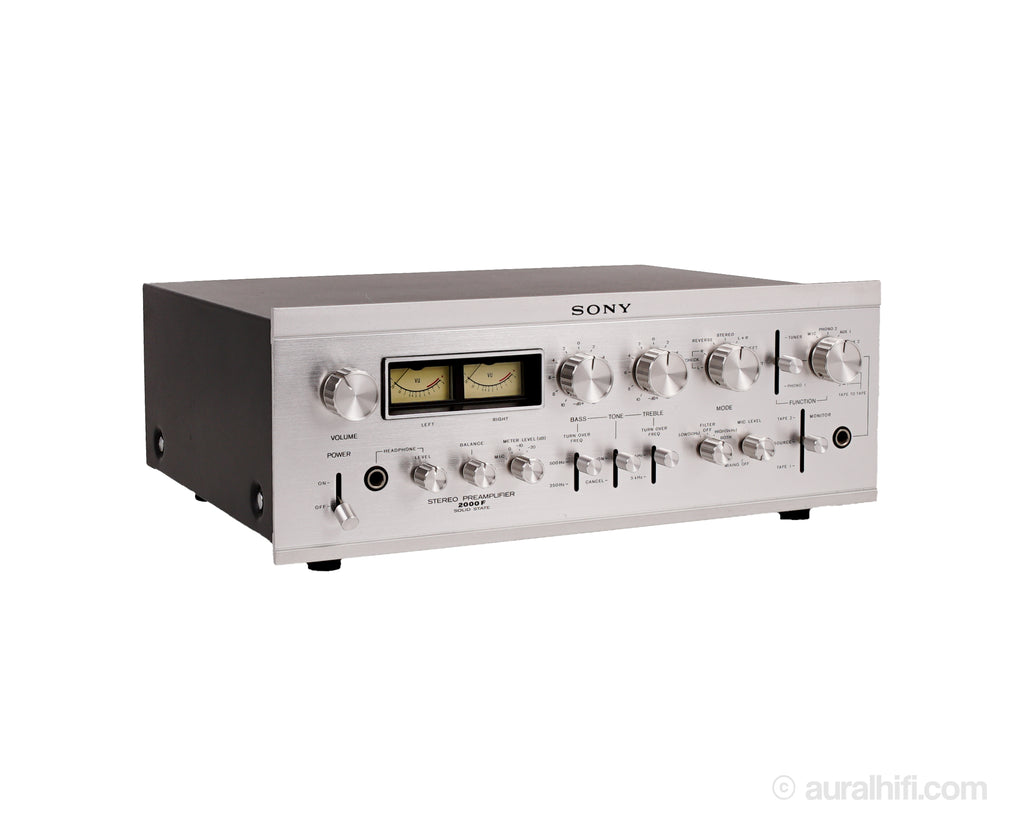 Vintage / Sony TA-2000F // Solid-State Preamplifier – AURAL HiFi