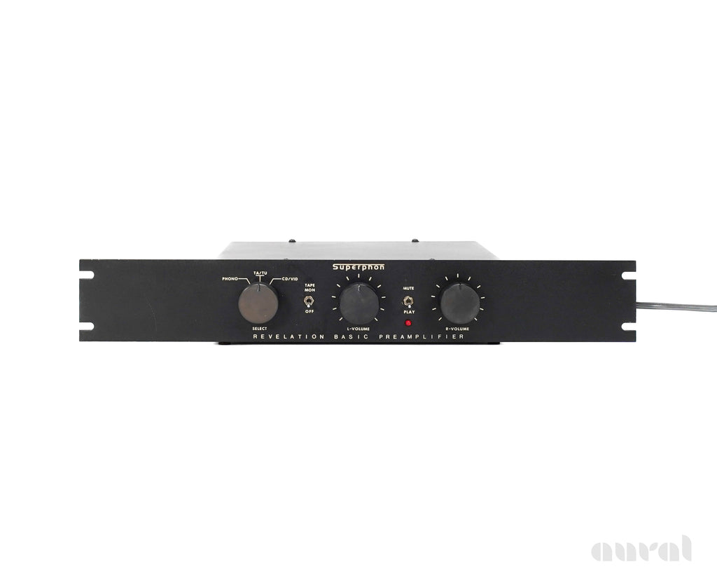 Superphon Revelation Basic // Vintage Solid-State Preamplifier / Rack ...