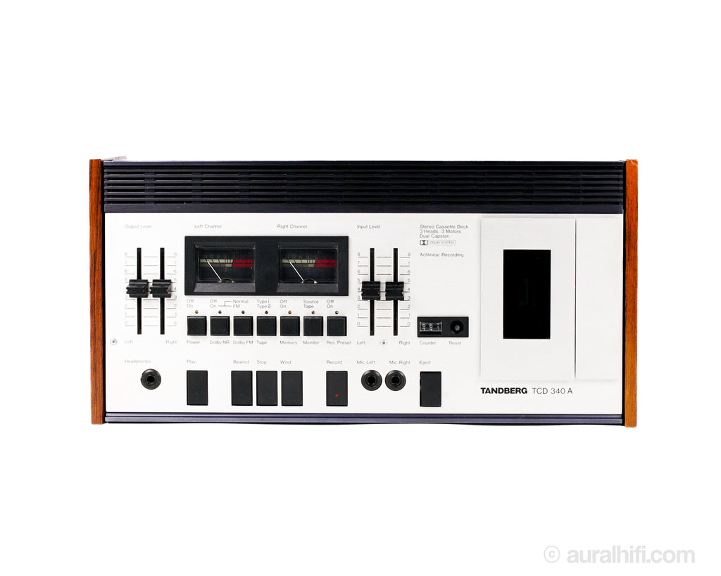 Vintage / Tandberg Tcd 340A // Cassette Player / Professionally ...