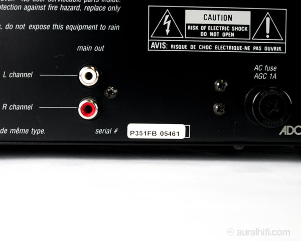 Adcom GTP-350 // Solid-State Tuner/Preamp – AURAL HiFi