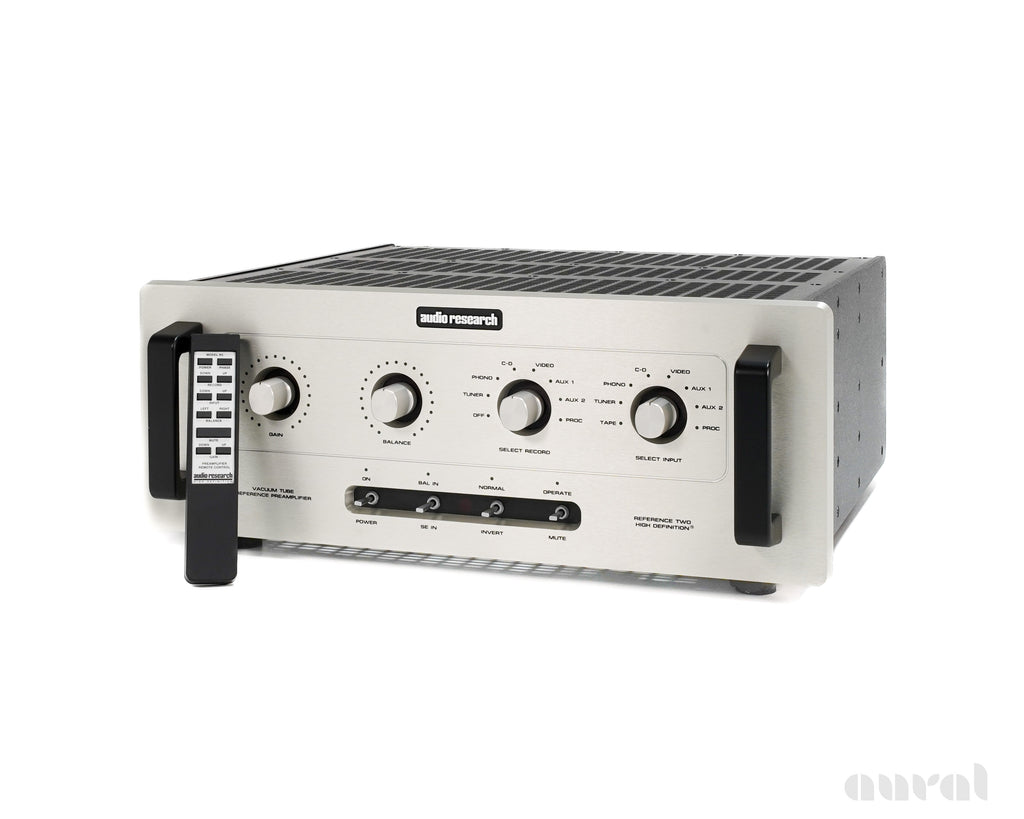 Audio Research Reference Two // Vintage / Tube Preamplifier / 1 – AURAL ...