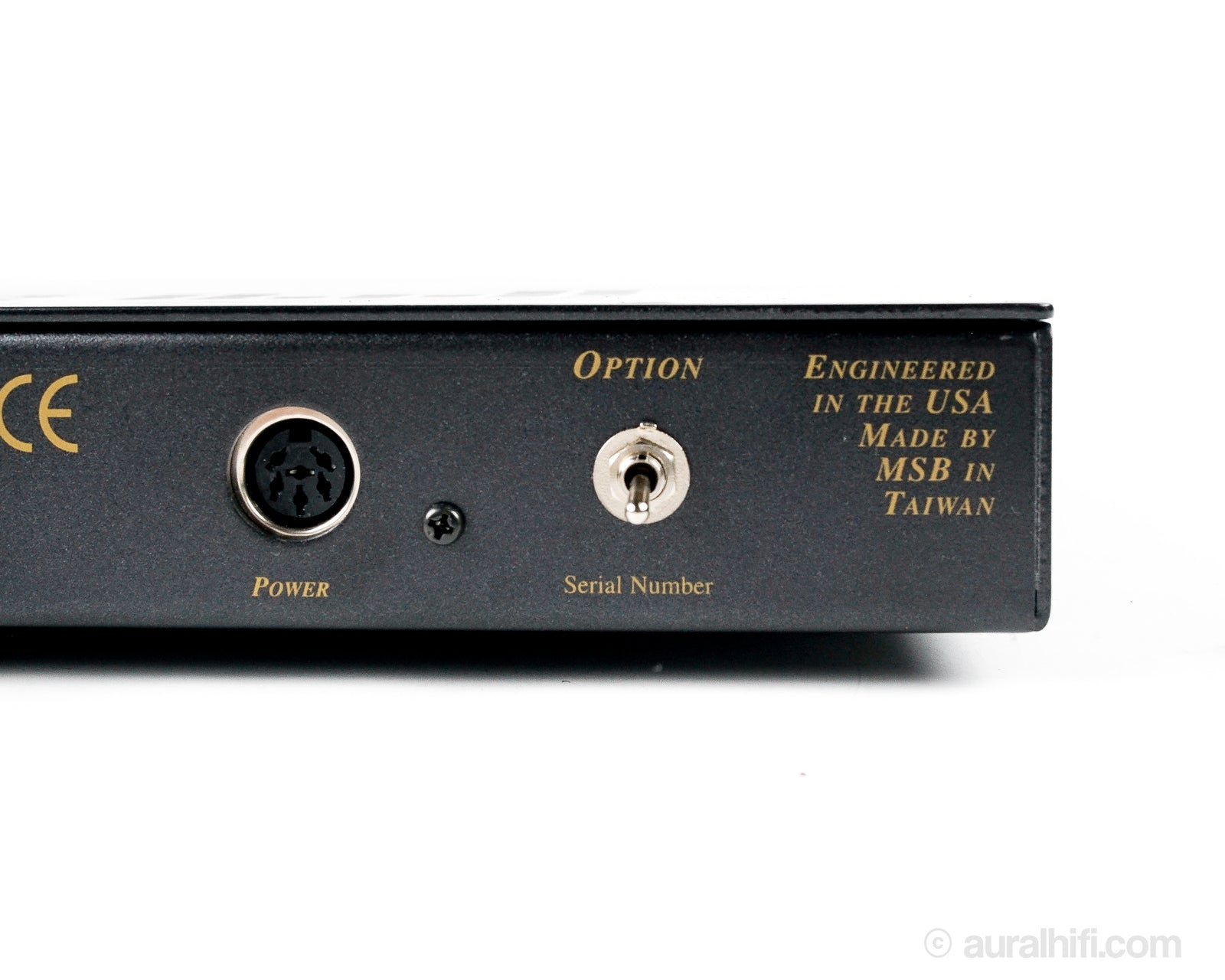 Msb Gold Link DAC III // DAC / With Power Adapter – AURAL HiFi