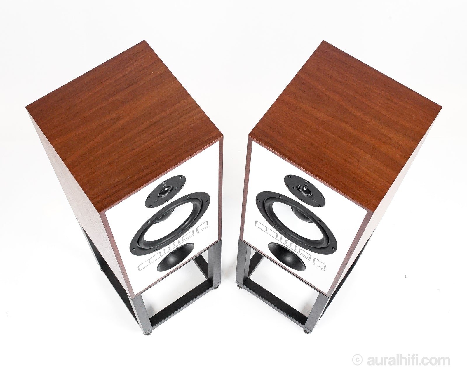 Mission 770 // New / Speakers / Walnut / With Stands For Sale – AURAL HiFi