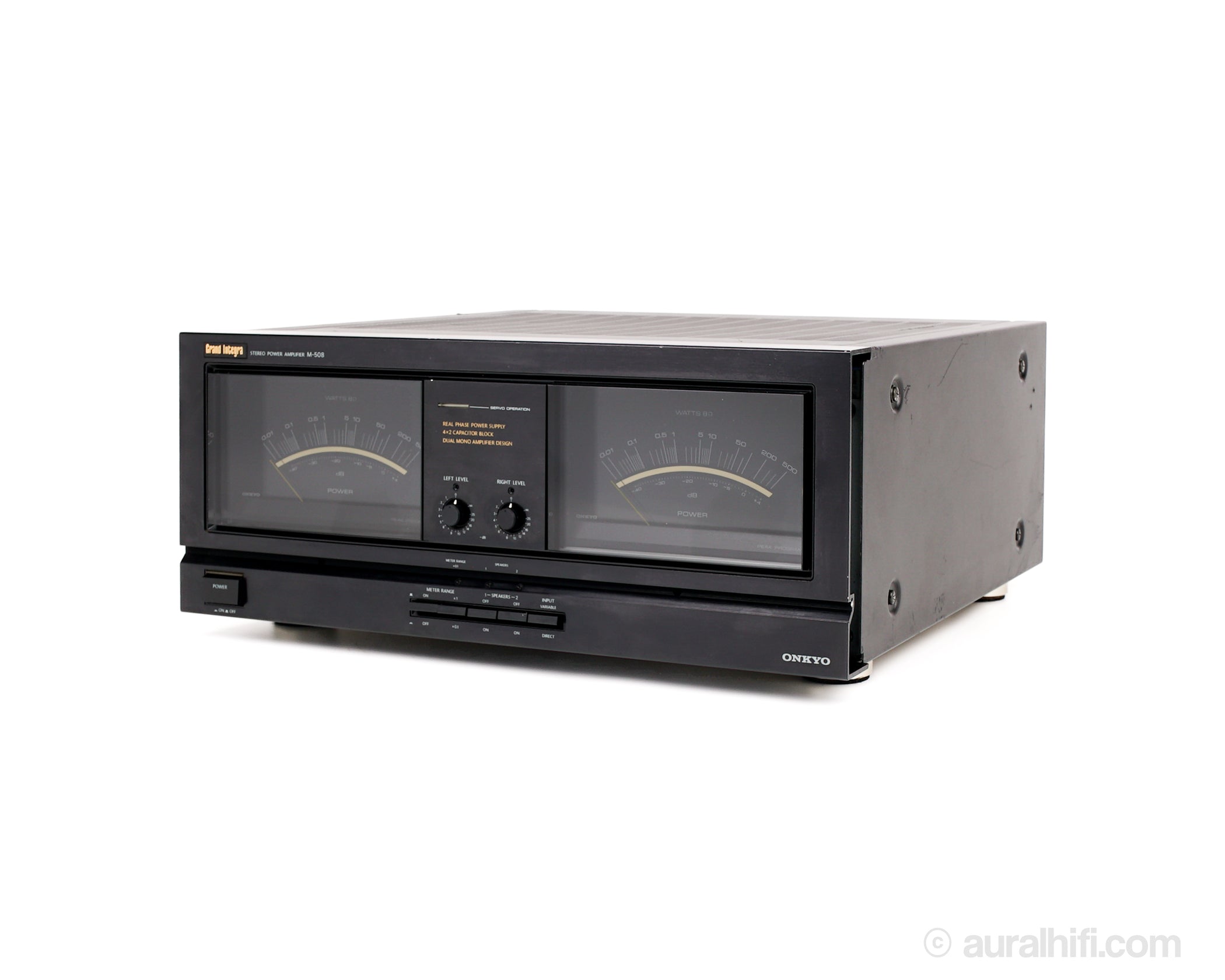 Vintage / Onkyo Grand Integra M-508 // Solid-State Amplifier – AURAL HiFi
