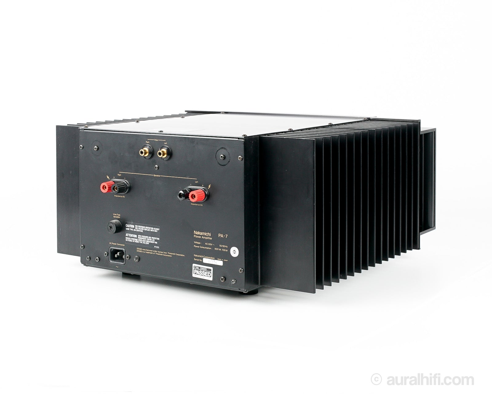 Vintage Nakamichi PA-7 // Stasis Amplifier – AURAL HiFi