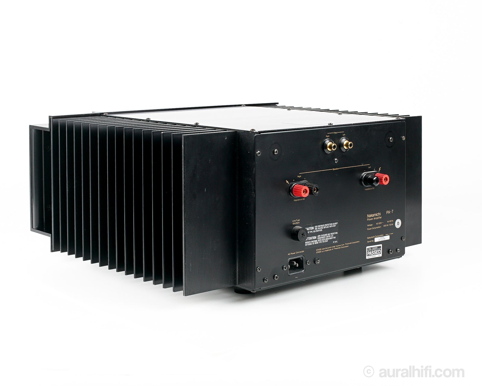 Vintage Nakamichi PA-7 // Stasis Amplifier – AURAL HiFi