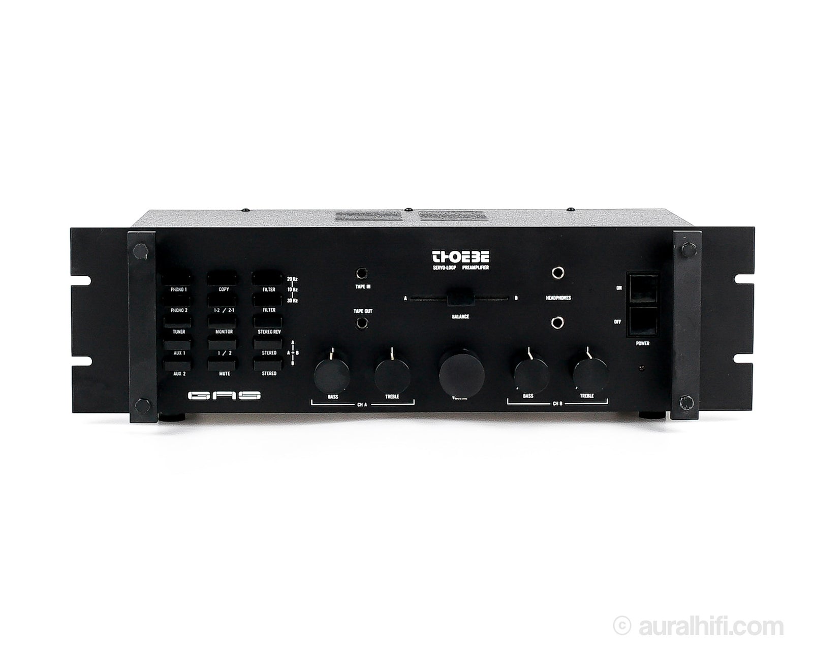 Vintage Gas Thoebe Servo Loop // Solid-State Preamplifier – AURAL HiFi