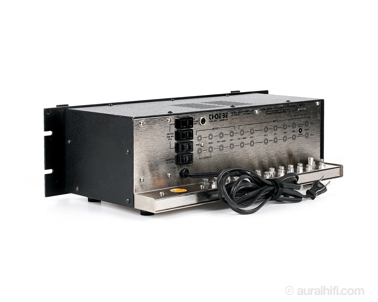 Vintage Gas Thoebe Servo Loop // Solid-State Preamplifier – AURAL HiFi