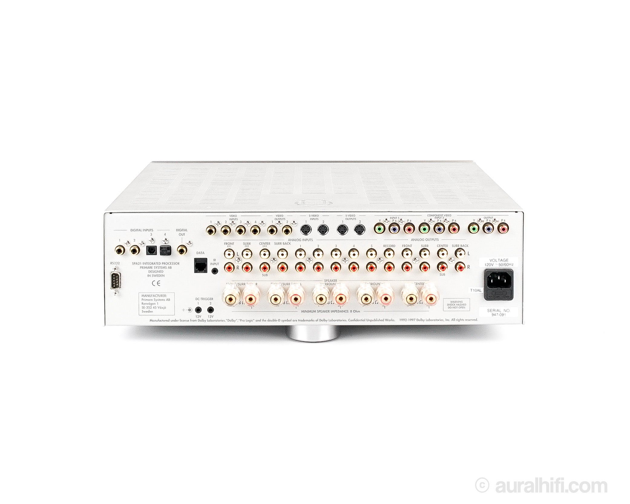 Preowned Primare SPA21 // Integrated Amplifier / Tests And Sounds ...