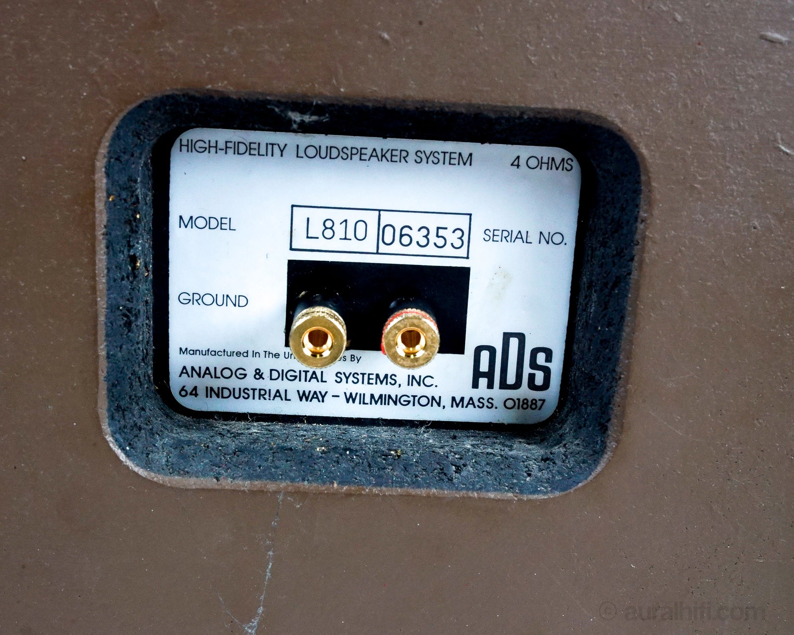Vintage Ads L810 // Speakers / Restored / Reclothed / Stands – AURAL HiFi