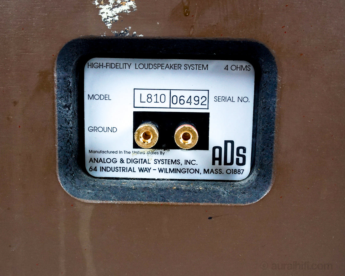 Vintage Ads L810 // Speakers / Restored / Reclothed / Stands – AURAL HiFi
