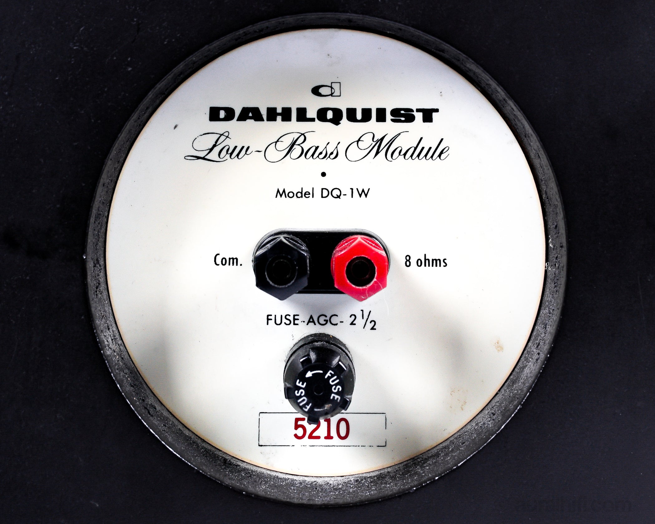Vintage Dahlquist DQ-1W // Subwoofer / Reconed And Recapped – AURAL HiFi