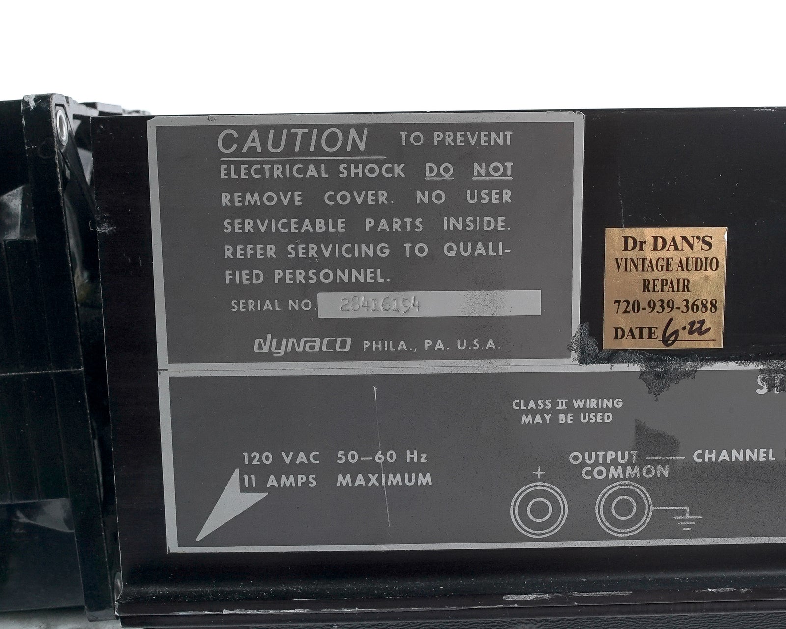 Vintage Dynaco Stereo 400 M // Solid-State Amplifier – AURAL HiFi