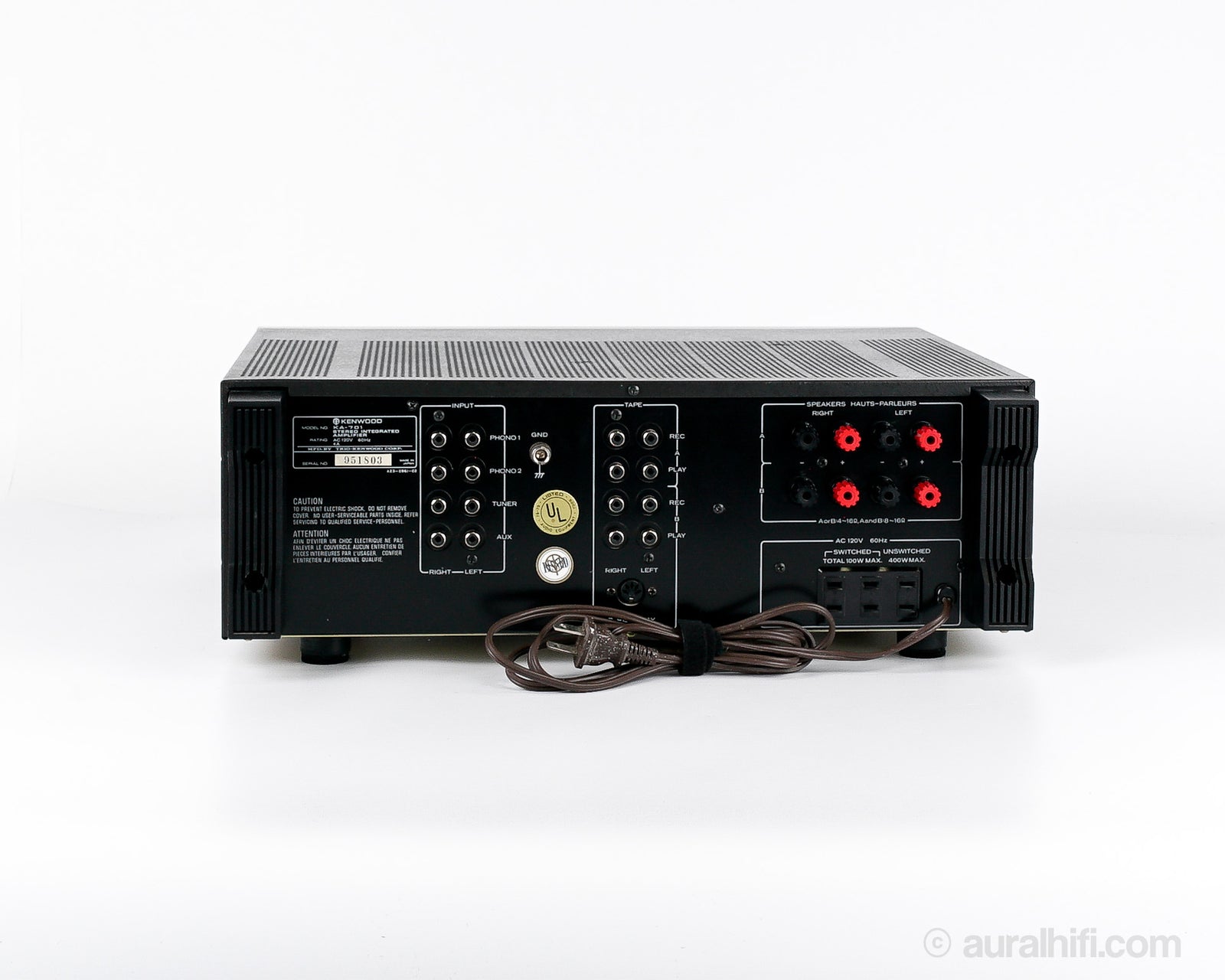 Vintage Kenwood KA-701 // Integrated Amplifier / Tests And Sounds ...
