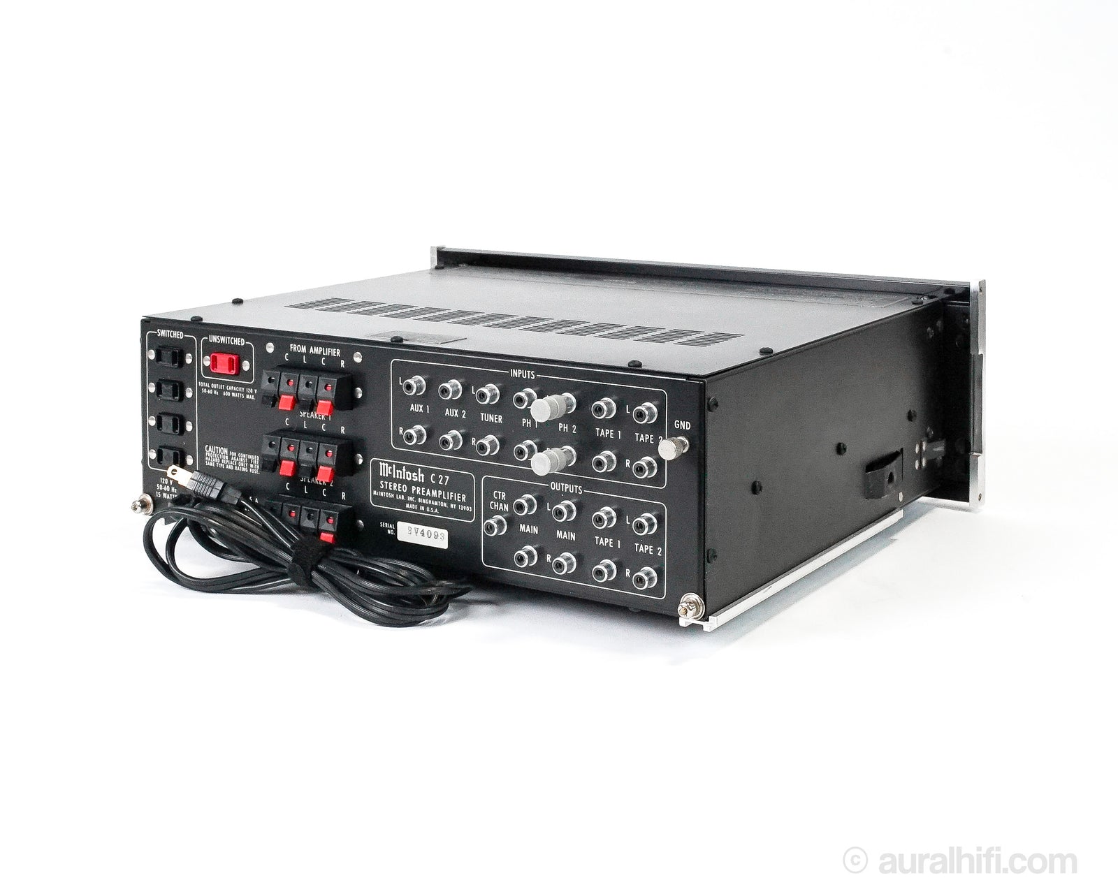 Vintage Mcintosh C27 // Solid-State Preamplifier / Professionally ...