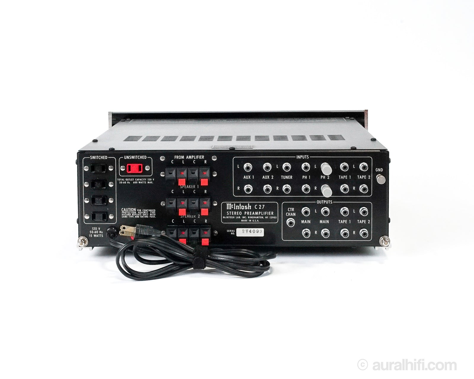 Vintage Mcintosh C27 // Solid-State Preamplifier / Professionally ...