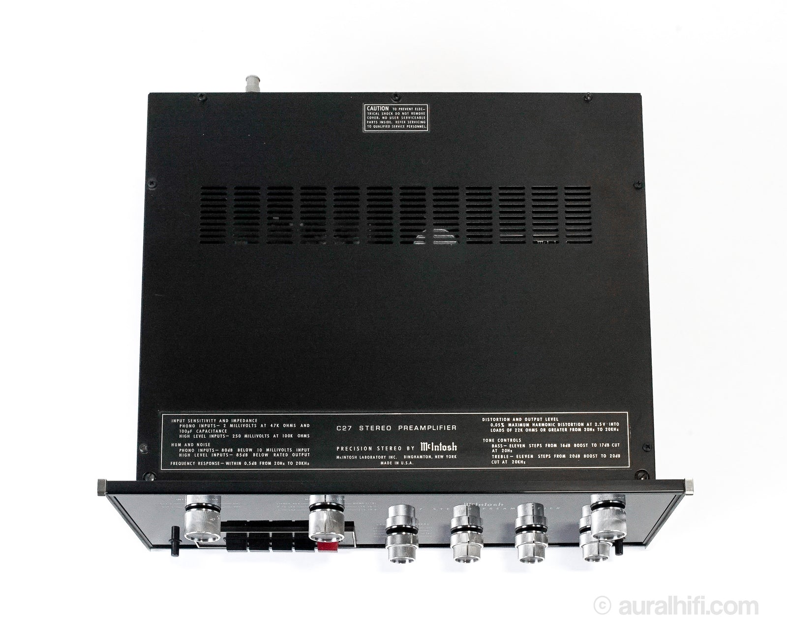 Vintage Mcintosh C27 // Solid-State Preamplifier / Professionally ...