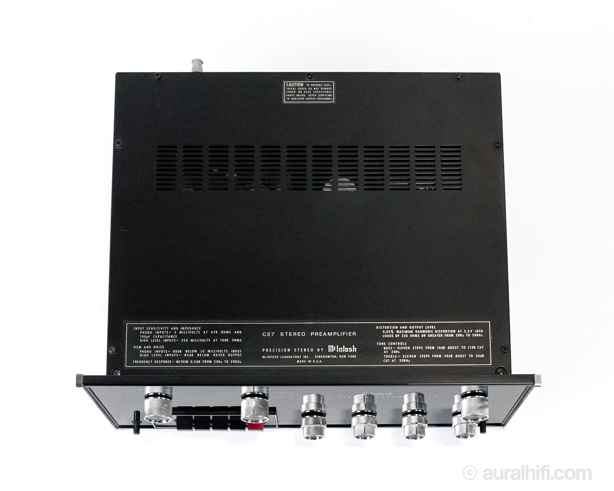 Vintage Mcintosh C27 // Solid-State Preamplifier / Professionally ...