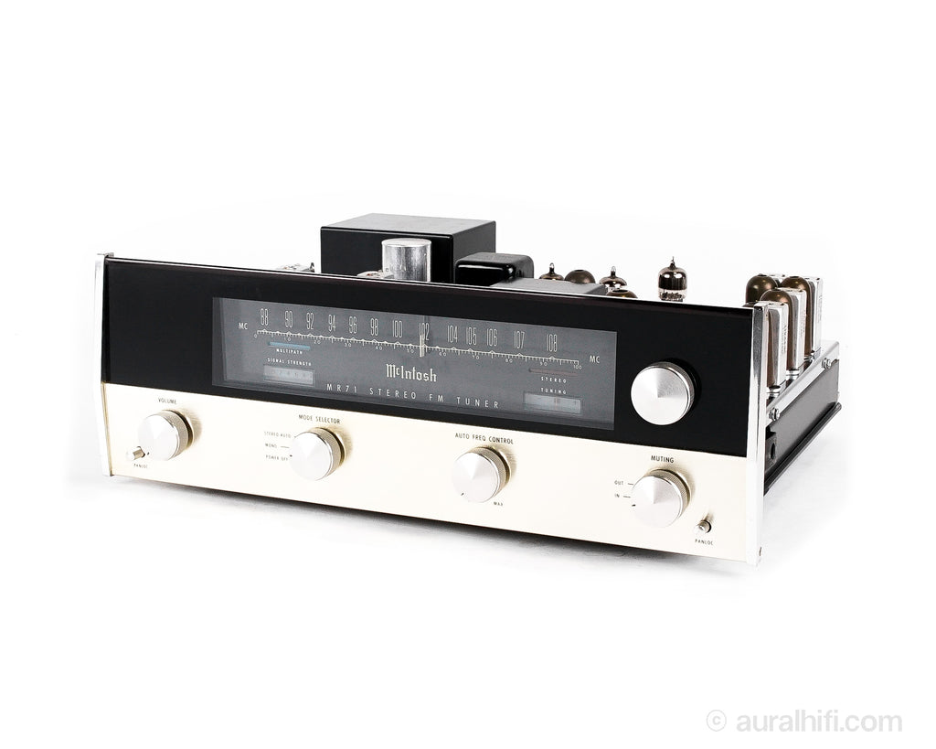 Vintage Mcintosh MR71 // Tube Tuner – AURAL HiFi