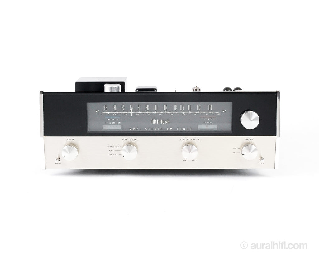 Vintage Mcintosh MR71 // Tube Tuner / Professionally Serviced And ...