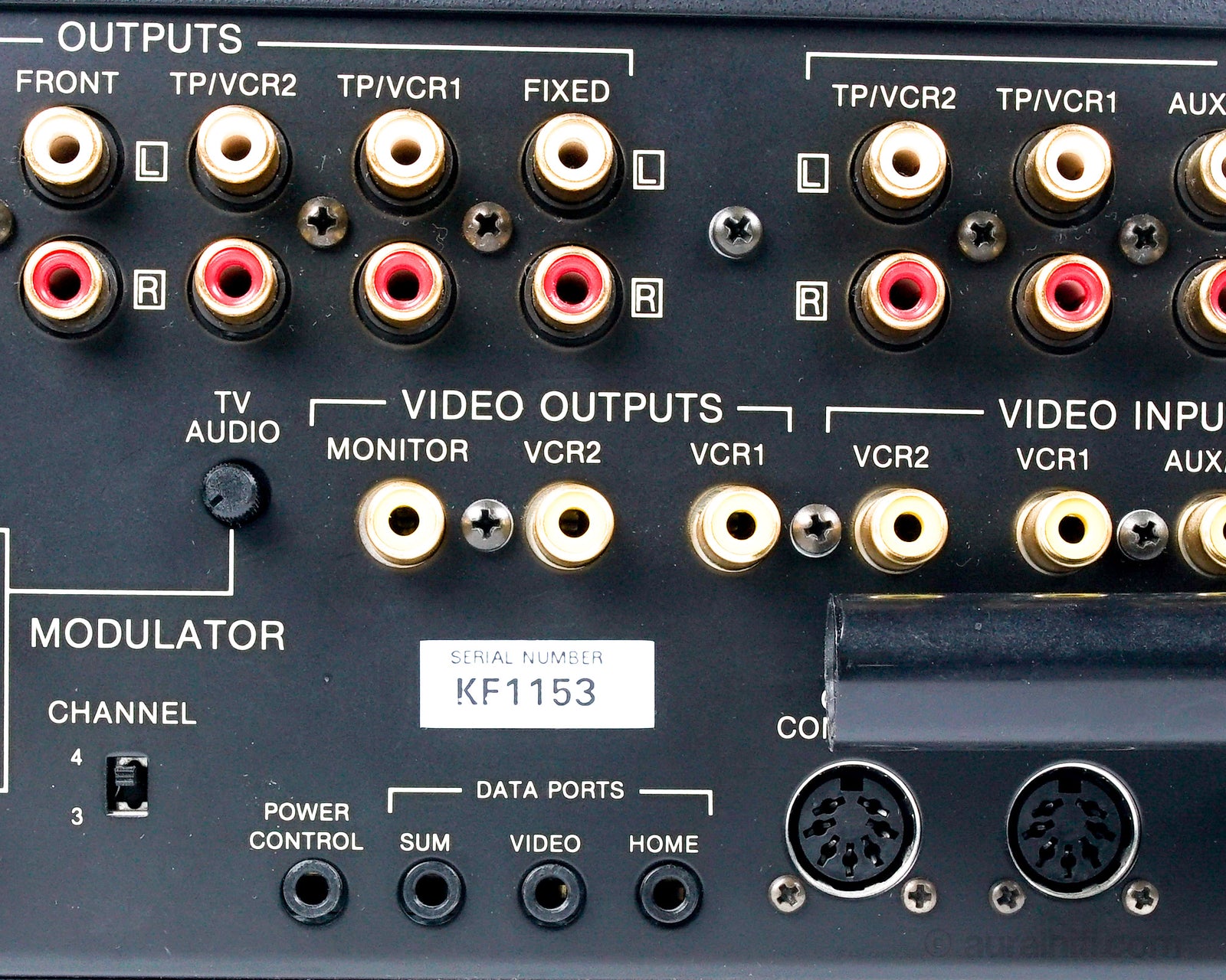 Vintage Mcintosh MX118 // Preamp / Tuner – AURAL HiFi