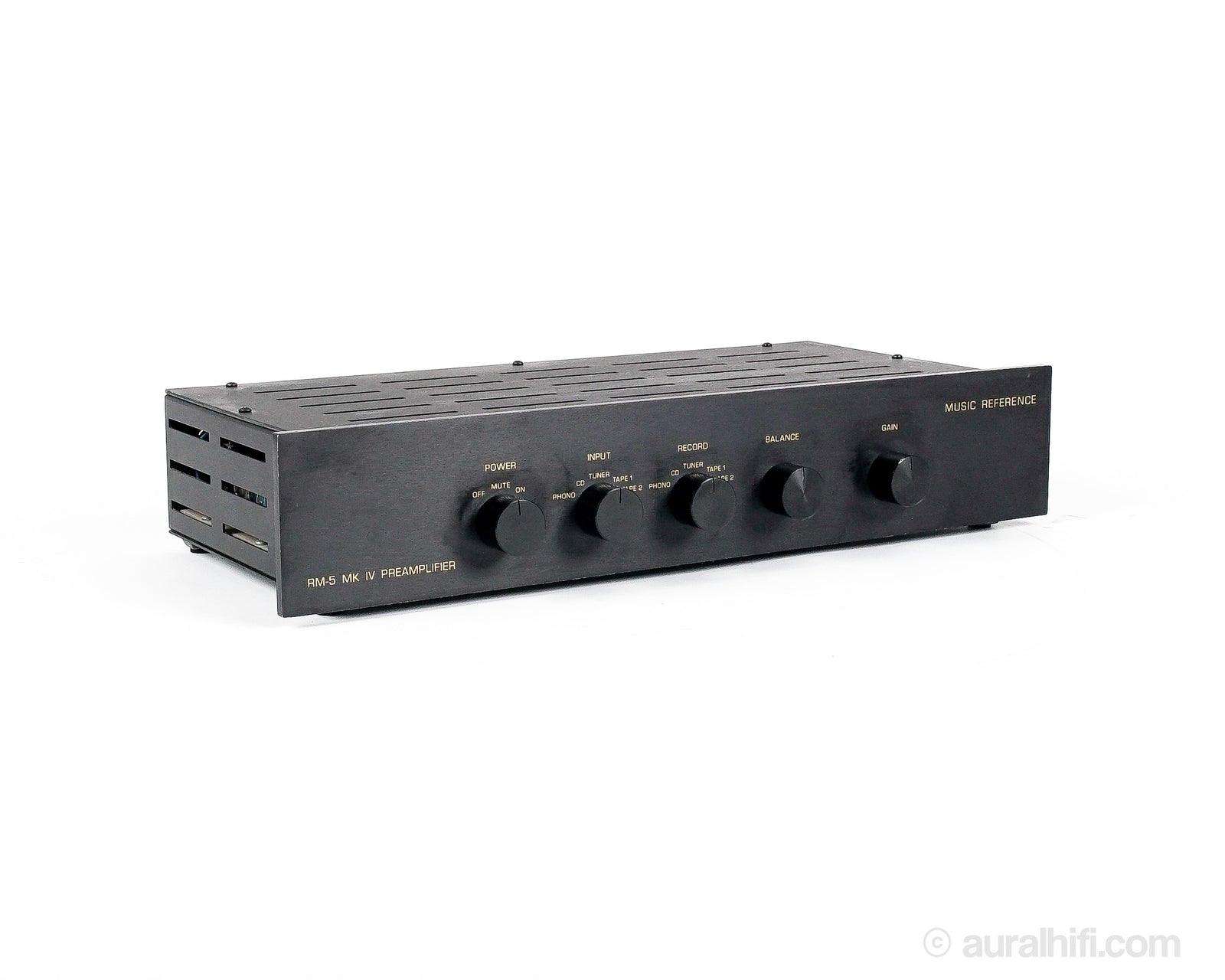 Music Reference RM-5 MK IV // Tube Phono Preamp – AURAL HiFi