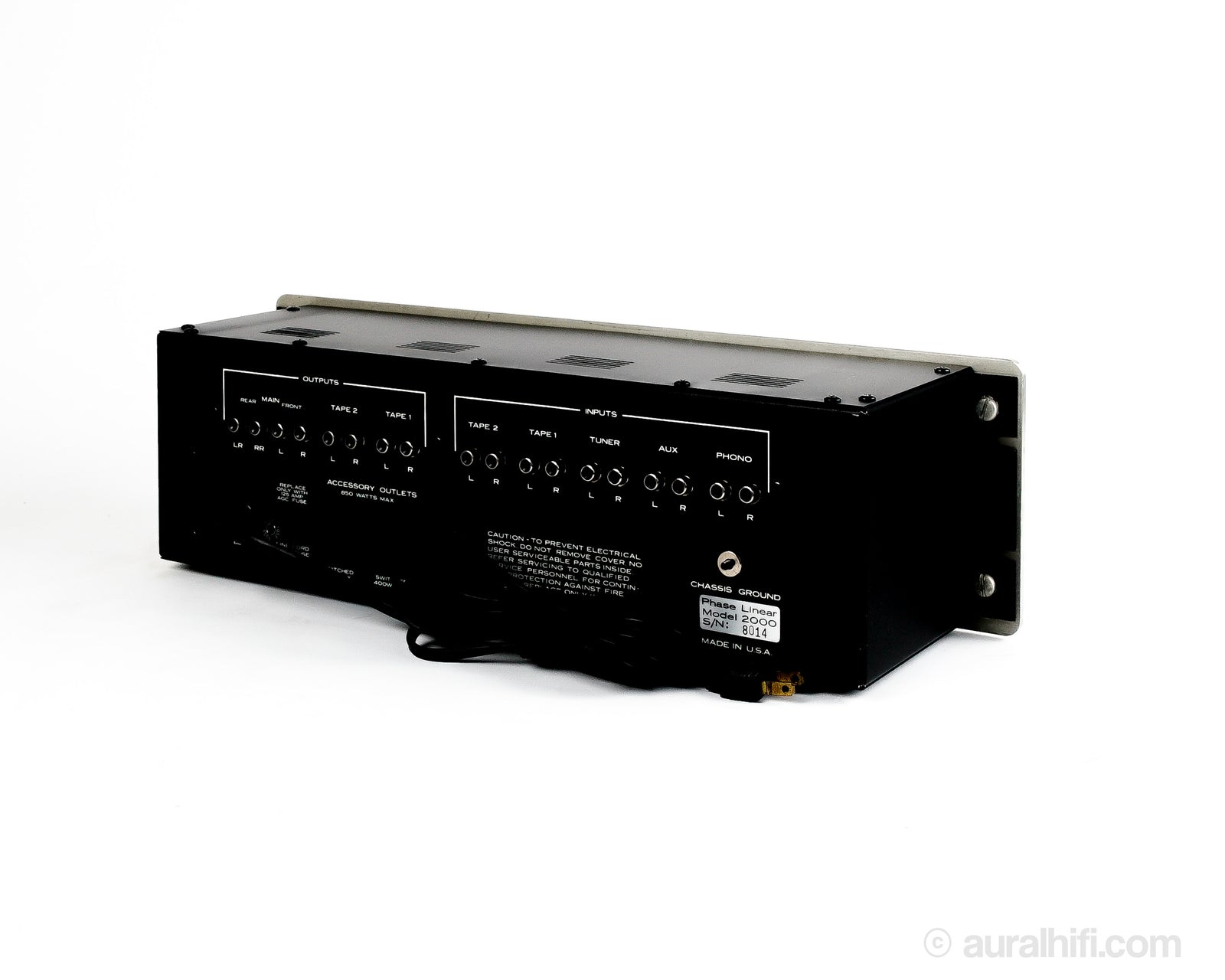 Vintage Phase Linear 2000 Series Two // Solid-State Preamplifier ...