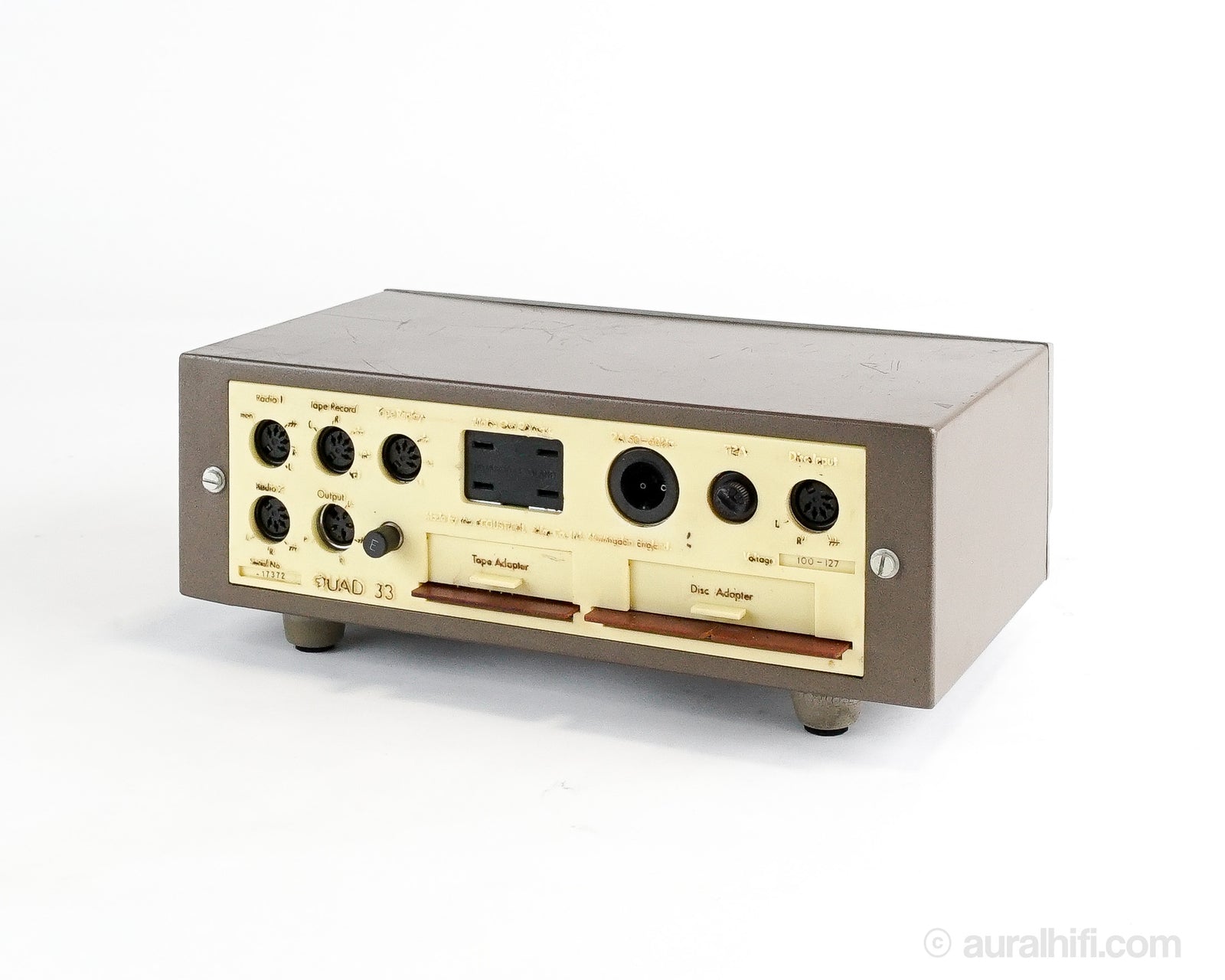 Vintage Quad 303 // Solid-State Amplifier / With Quad 33 Preamp – AURAL ...
