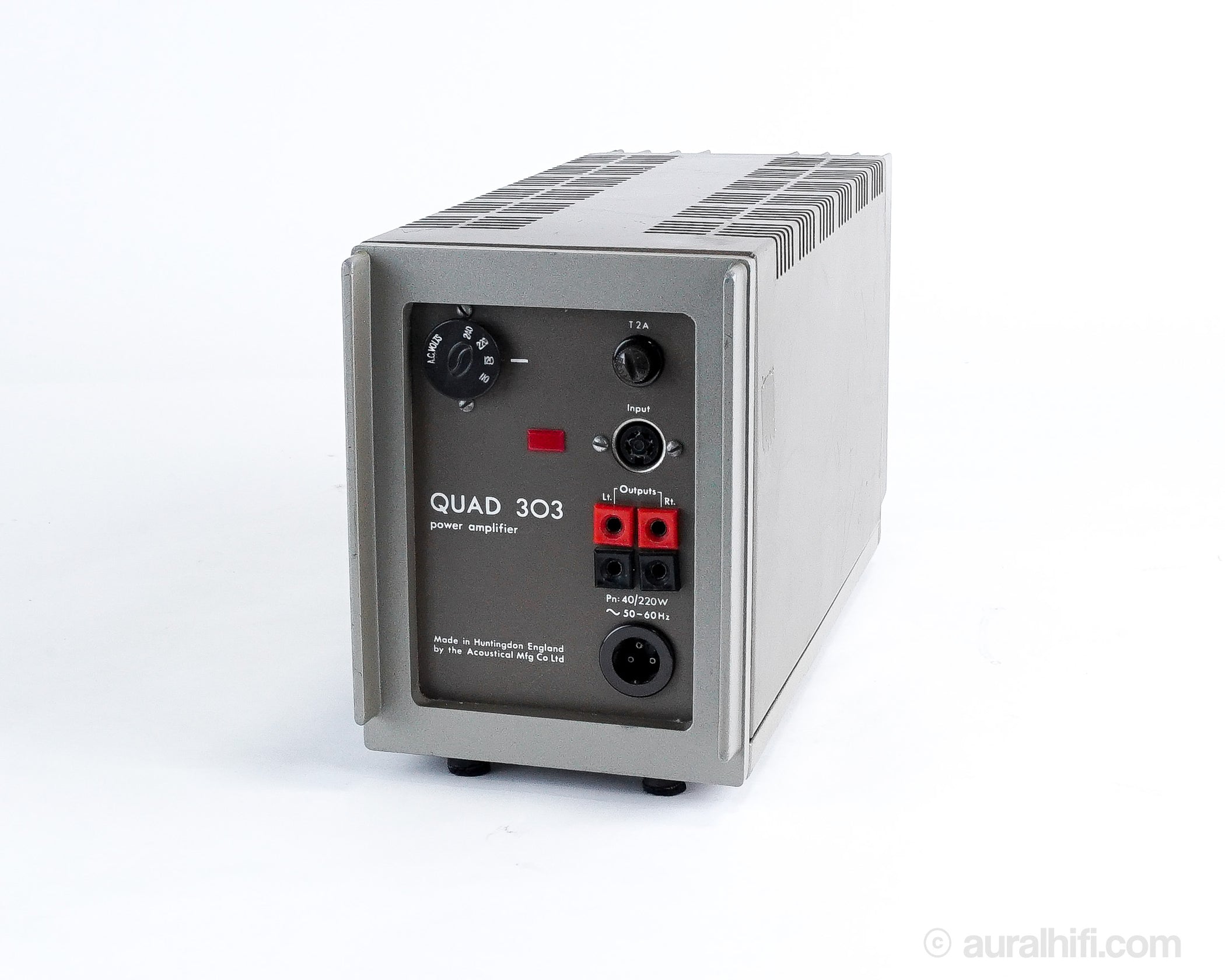 Vintage Quad 303 // Solid-State Amplifier / With Quad 33 Preamp – AURAL ...