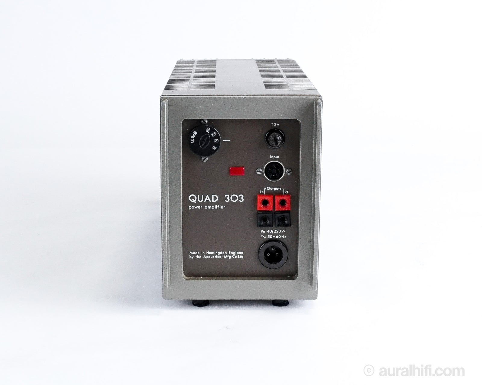 Vintage Quad 303 // Solid-State Amplifier / With Quad 33 Preamp – AURAL ...