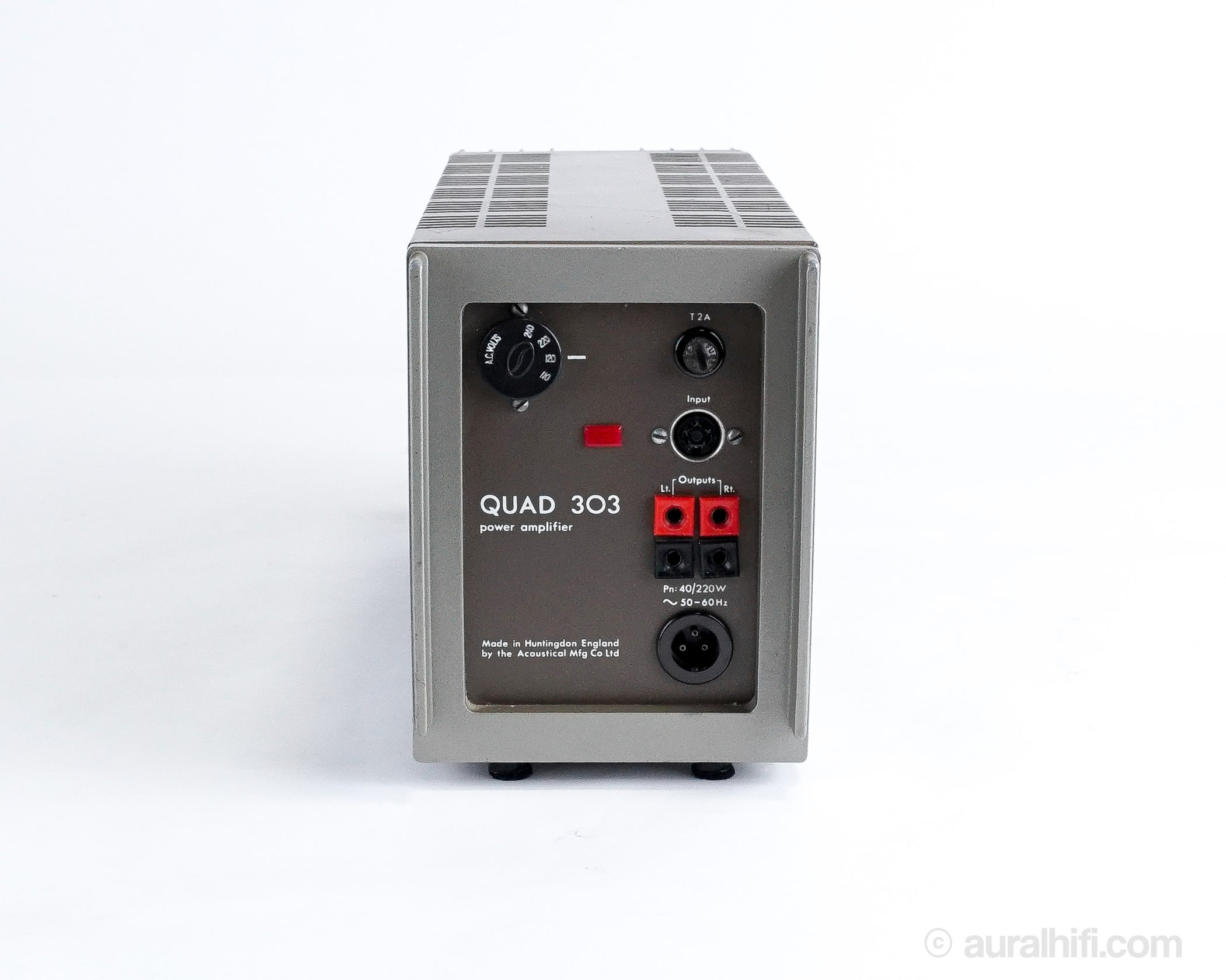 Vintage Quad 303 // Solid-State Amplifier / With Quad 33 Preamp – AURAL ...