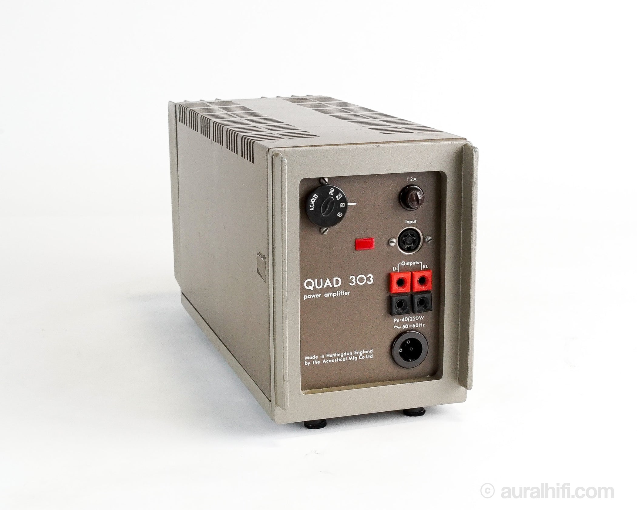 Vintage Quad 303 // Solid-State Amplifier / With Quad 33 Preamp – AURAL ...