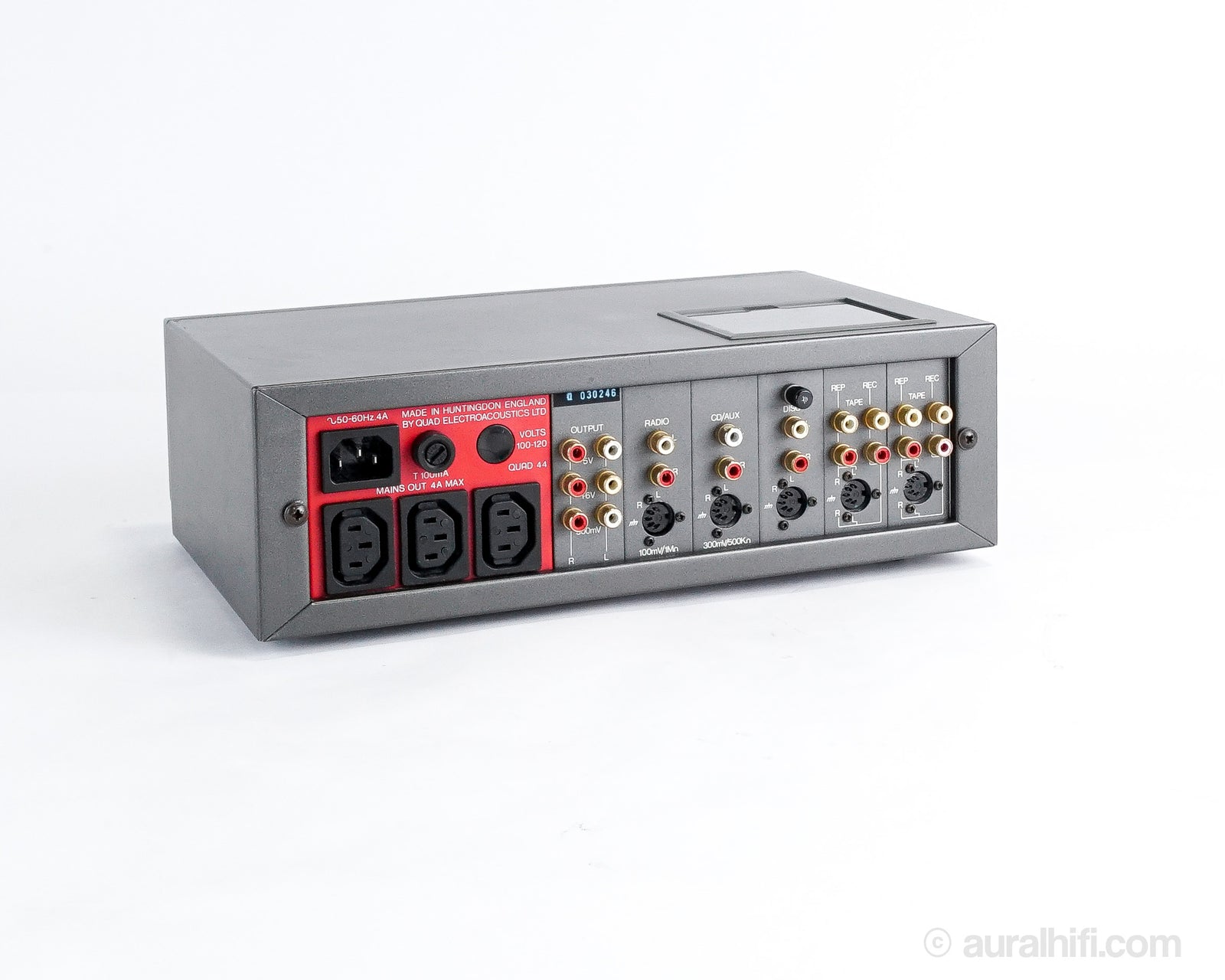 Vintage Quad 44 Mk2 // Solid-State Preamplifier / Grey – AURAL HiFi